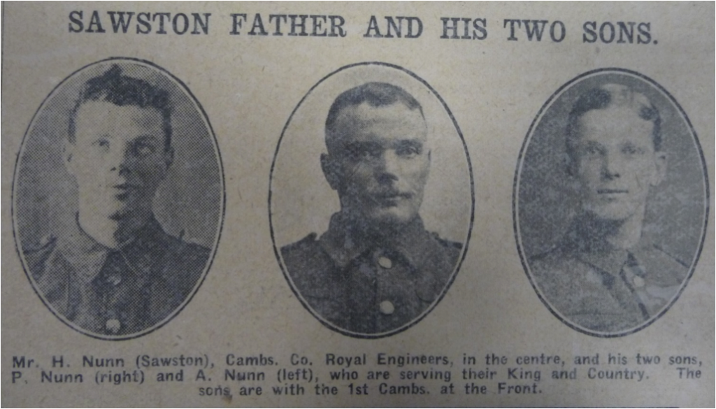 Private Percy Nunn, Service Number 2249 | Challis Trust